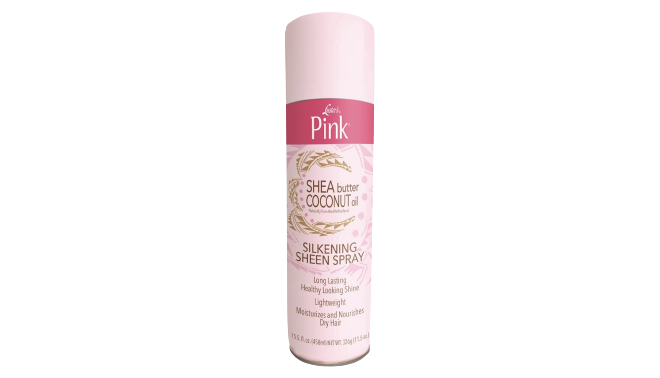 Pink Shea Butter Coconut Oil Silkening Sheen Spray – MamaTega