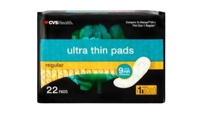 Cvs Health Ultra Thin Regular 36 Pads – MamaTega