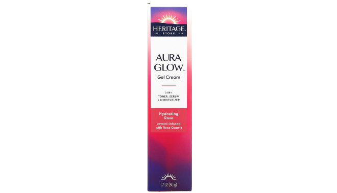 Heritage Aura Glow Gel Cream 3In1 Hydrating Rose – MamaTega