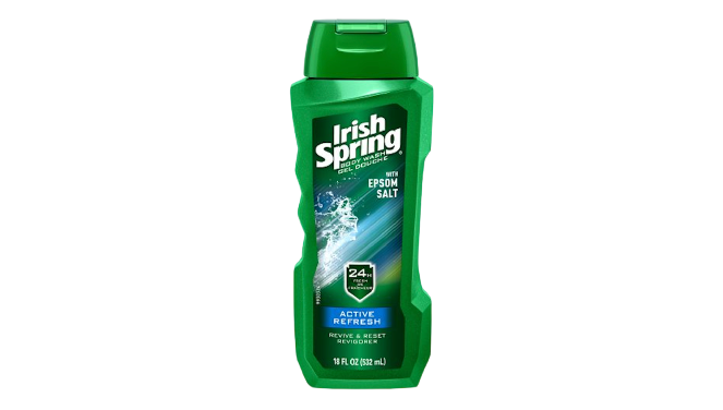 Irish Spring Shower Gel With Epsom Salt Active – MamaTega