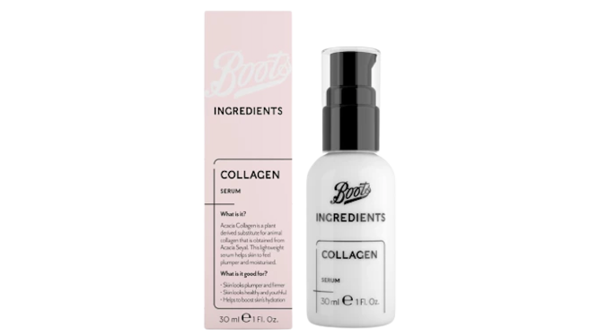 Boots Ingredients Collagen Serum – MamaTega
