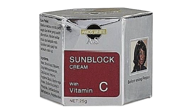 Amos White Sunblock – MamaTega