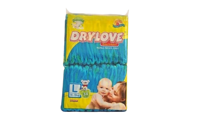 Dry Love Diapers 34L – MamaTega