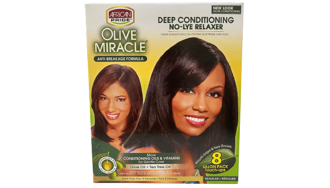 Olive Miracle No Lye Relaxer Kit – MamaTega