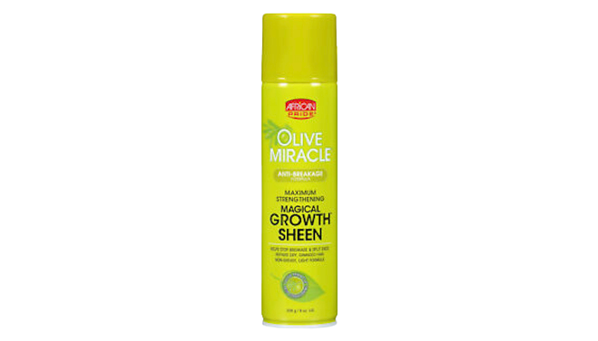 Olive Miracle Anti Breakage Formula Magical Growth Sheen – MamaTega