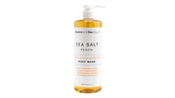 Vitamins And Sea Beauty Sea Salt Peach Body – MamaTega