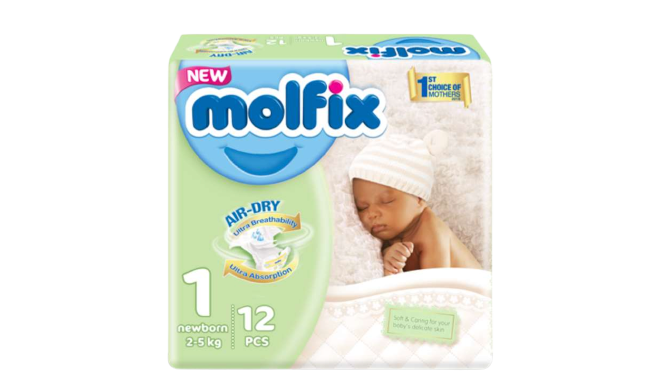 Molfix Newborn 2-5Kg – MamaTega