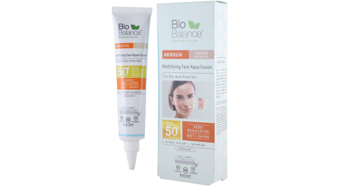 Bio Balance Aknsun Mattifying Face Aqua Fusion – MamaTega