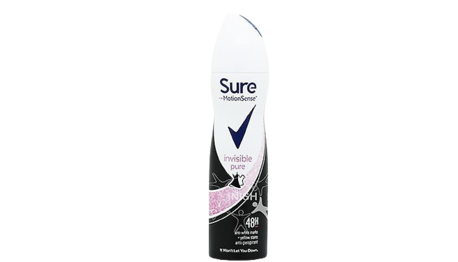Sure Women Invisible Pure Spray – MamaTega