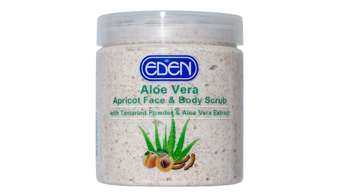 Eden Aloe Vera Apricot Face And Body Scrub – MamaTega