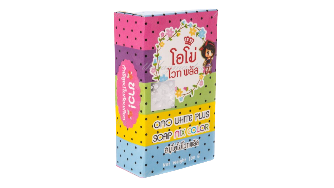 Omo White Plus Soap Mix Color – MamaTega
