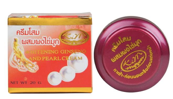 Kim Whitening Ginseng And Pearl Cream – MamaTega