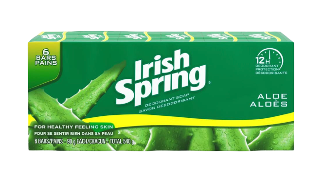 Irish Spring Aloe Soap 6 Bars Pains – MamaTega